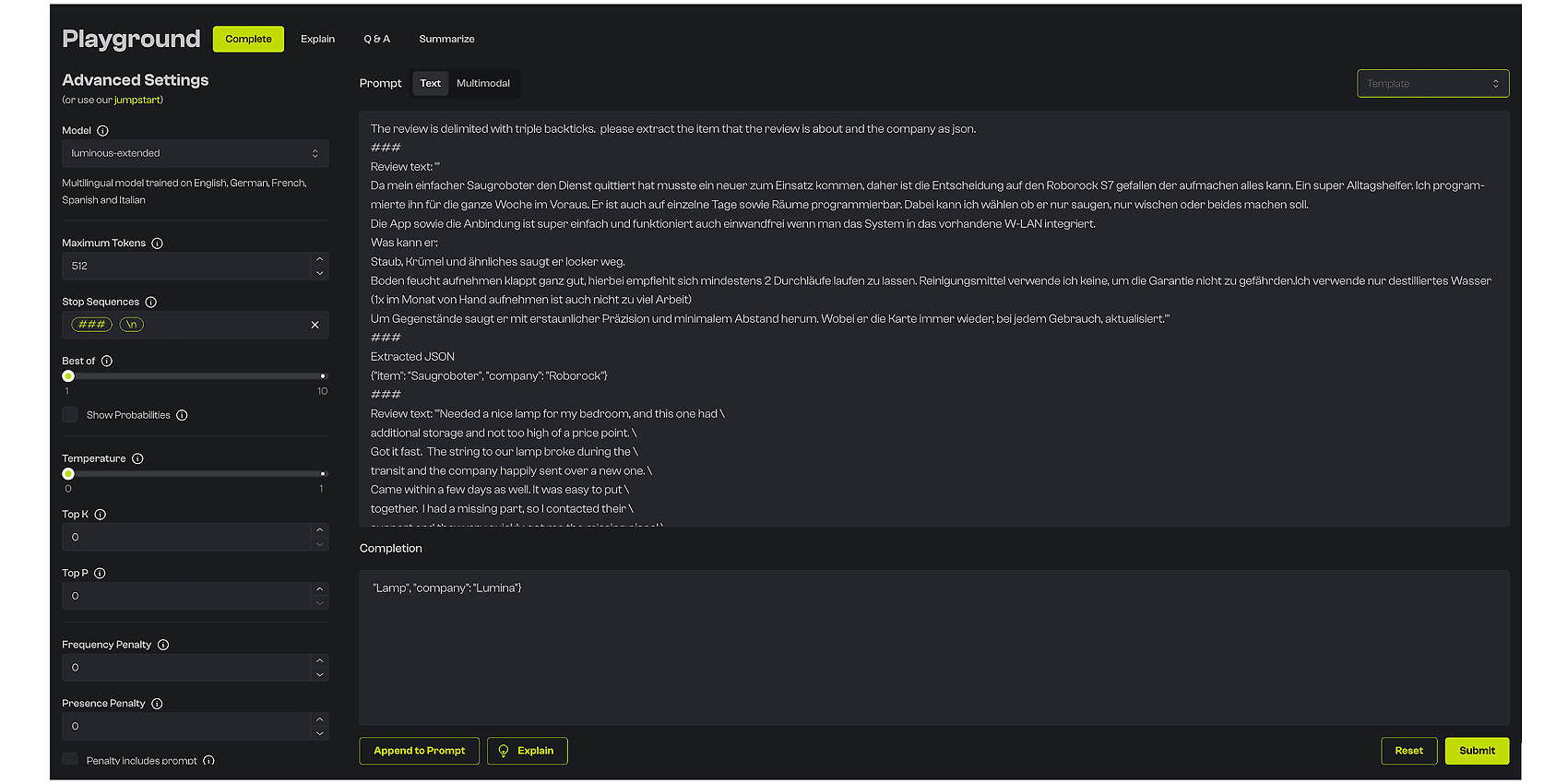 Quickstart mit einem europäischen Large Language Model: Aleph Alpha’s ...